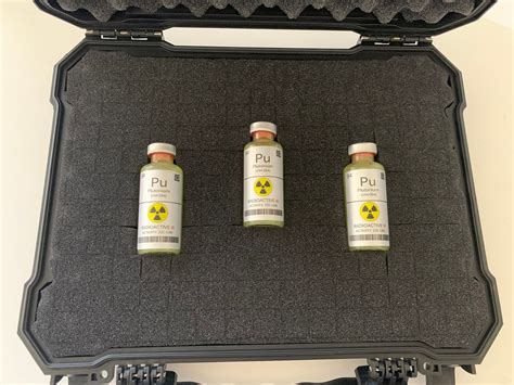 Pu Plutonium 244 Sample Glow In The Dark Props Etsy