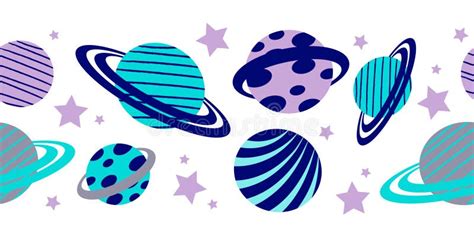 Planets Border Paper Clip Art