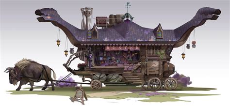 Dnd Huge Wagon 230 Dandd Wagons Carriages Ideas Wagons Concept Art