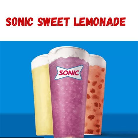 Copycat Sonic Sweet Lemonade Recipe Drinkattitude