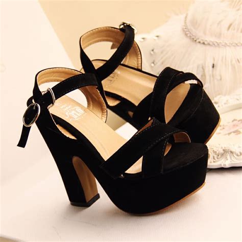 Thick Black Heels Black High Heels Heels High Heels