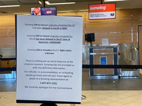 Canadians Impacted By Sunwing Cancellations And Delays Want A Class