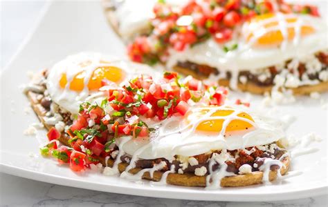 Breakfast Huaraches A Amazingly Hearty Breakfast To Start Your Day