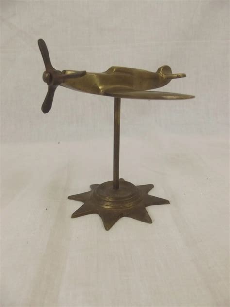 Wartime Brass Model Of The Supermarine Spitfire Gibraltar Maritime
