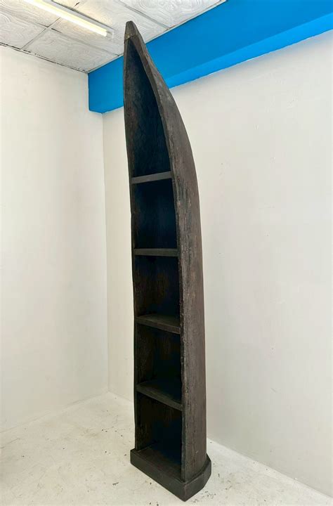 Antique Wooden Boat Rack