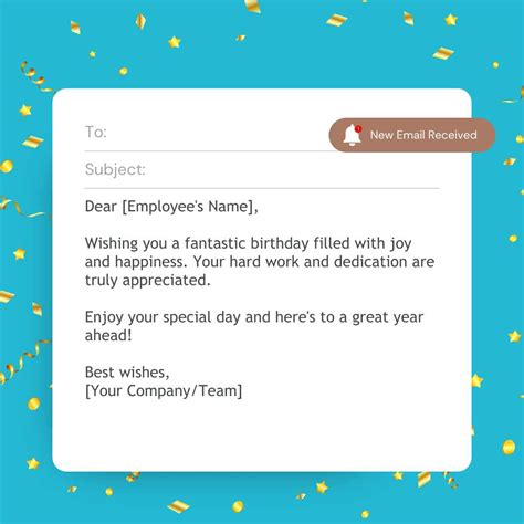 Happy Birthday Email Templates Creating Memorable Celebrations