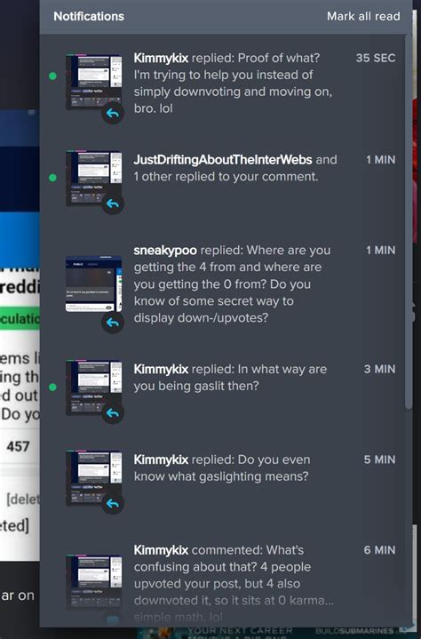 Notification Gaslight I Had Proof I Was At 5 Downvotes But My Screenshot Glitched Album On