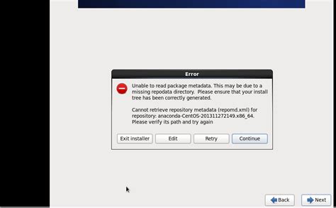 Linux Error While Installing Respinnedcustomized Centos Stack Overflow