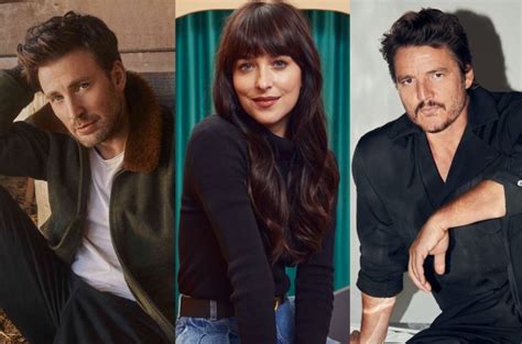 Dakota Johnson Chris Evans Y Pedro Pascal En Una Rom Com