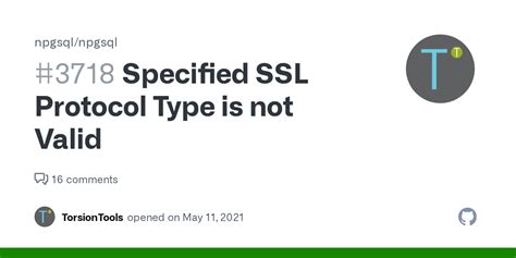 Specified Ssl Protocol Type Is Not Valid · Issue 3718 · Npgsqlnpgsql · Github