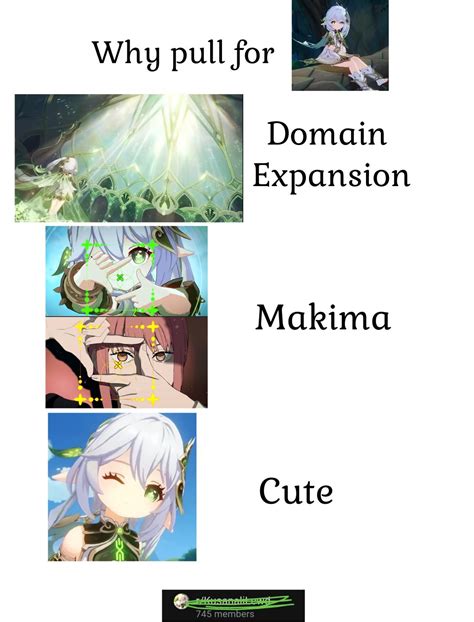 Low Effort Meme About Pulling For Nahida R Genshin Memepact
