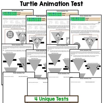 Turtle Animation Test Editable Resource Package By Computer Corner