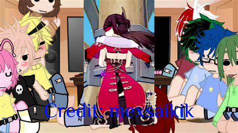 Mha React To Y N Youtube