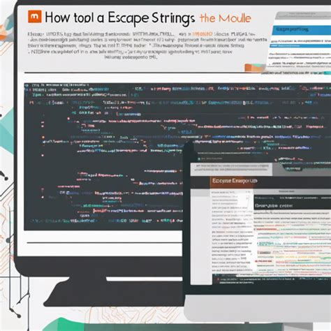 how to escape strings for html using the escape html module fxis ai