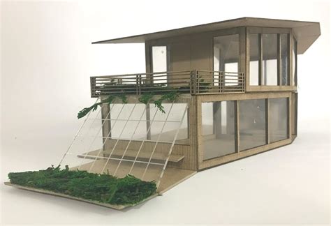 Abstract Architectural Chipboard Models