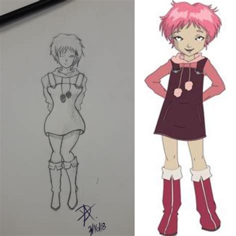 Aelita Schaeffer From Code Lyoko Rdrawing