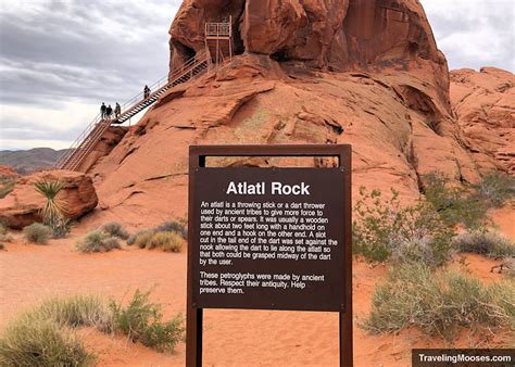 Valley Of Fire Atlatl Rock Valley Of Fire State Park Nevada Nmsmjk