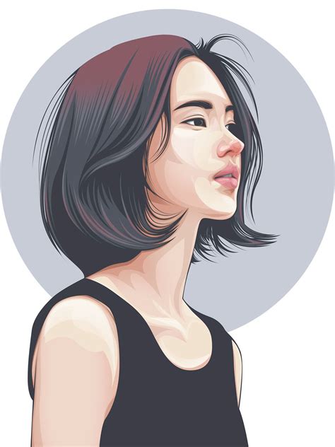 Vector Fashion Girl Illustrations