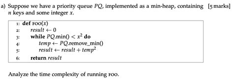Solved A Suppose We Have A Priority Queue PQ Implemented Chegg