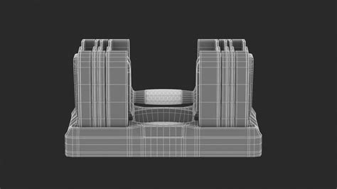 Bowflex Selecttech 560 Dumbbells 3d Model By Frezzy