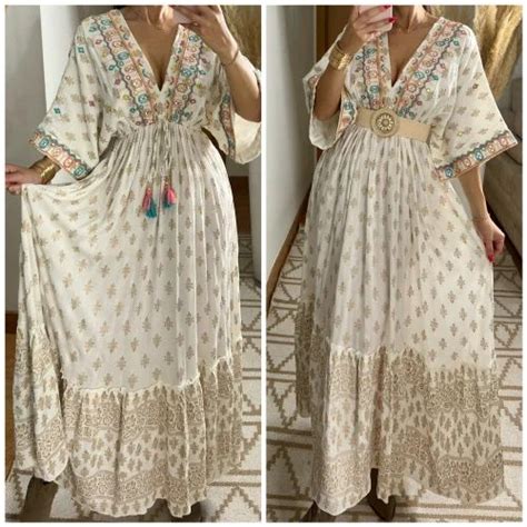 Boho Chic Maxi Dress Fashionpxl