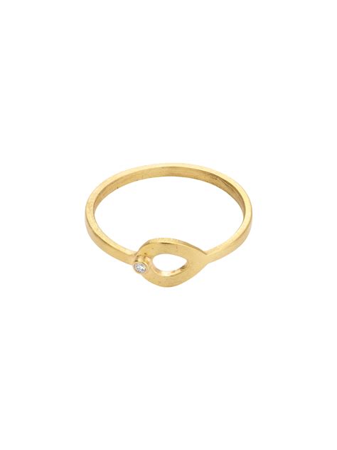 Petal Open Small Diamond Ring By Tine Lindhard Jewellery Finematter