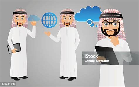 우아한 사람들 아랍 사업가 클라우드 컴퓨팅 경영자에 대한 스톡 벡터 아트 및 기타 이미지 경영자 기업 재무와 산업 남자 Istock