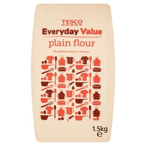 Tesco Every Day Value Plain Flour 15kg Tesco Groceries