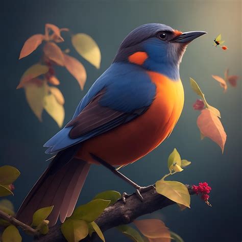 Premium Ai Image Beautiful Small Bird