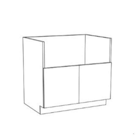 The Natural Oak 33 Farm Sink Base Cabinet With 2 Doors Dimensions Are