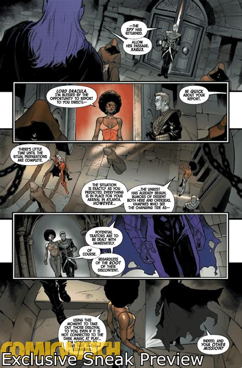 Exclusive Sneak Preview: Will Dracula & Blade Find Themselves Aligned in Blood Hunt: Dracula #1 ...