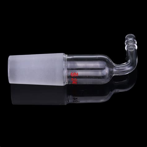 24 40 Glass Adapter Cone To Rubber Tube Right Angle Connection Hose In Electronic Pro