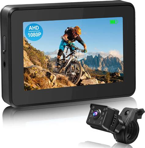 Parkvision Bicycle Rear View Camera1080p Bike Mirror Camerarear View