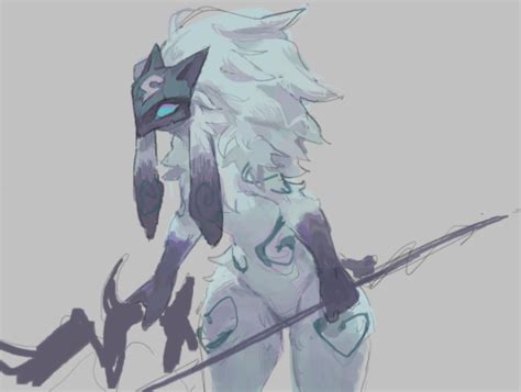 Kindred And Lamb League Of Legends Drawn By Ramssa Danbooru