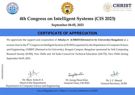 athulya s on linkedin cis2023 conferenceexperience