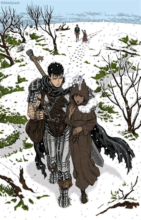 Berserk Guts And Casca Wallpaper
