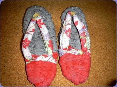 Japanese Handmade Nuno Zori Slipper Woven Cloth Sandals Indoor Flip