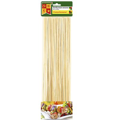 Шпажки бамбуковые, 30 см, 100 шт - купить в интернет-магазине Fix Price ...