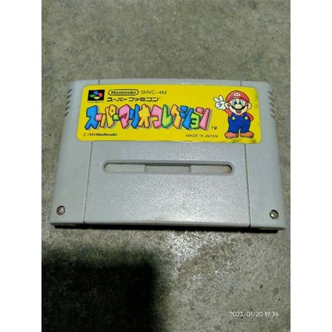 Super Mario Collection Sfc Super Famicom Gamen Shopee Philippines