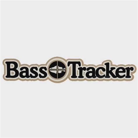 Tracker Boat Brand Decal 362239 Bass Tracker Taupeblack Sticker