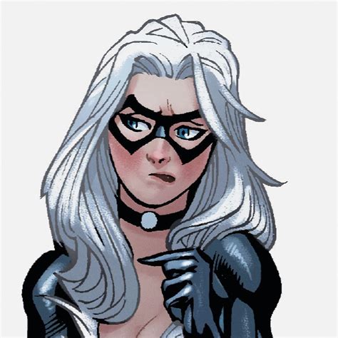 Felicia Hardy Icon Black Cat Marvel Spiderman Art Black Cat Aesthetic