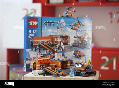 Argos Christmas Preview Editorial Use Only Lego City Arctic Base Camp On Display During The