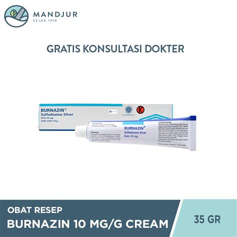 Burnazin 10 Mgg Cream 35 G — Apotek Mandjur