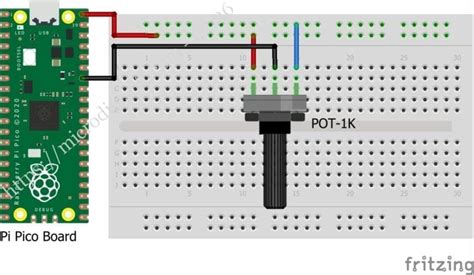 ADC With Raspberry Pi Pico Using MicroPython