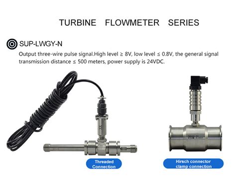Turbine Flowmeter Flange Connection High Accuracy Supmea Supmea Automation Co Ltd