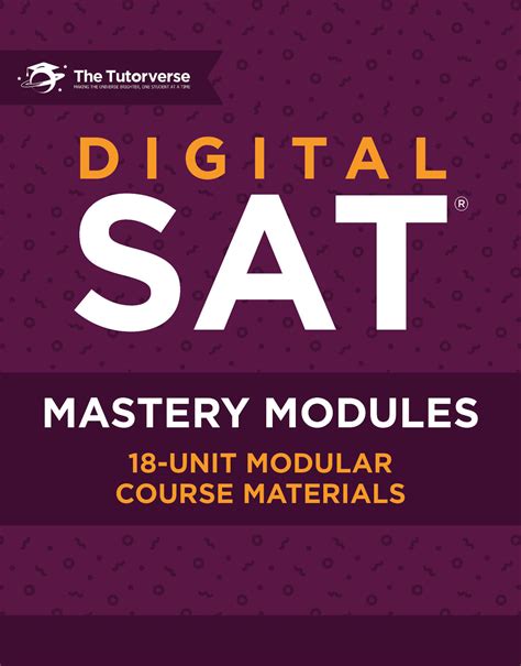Sat Mastery Modules The Tutorverse