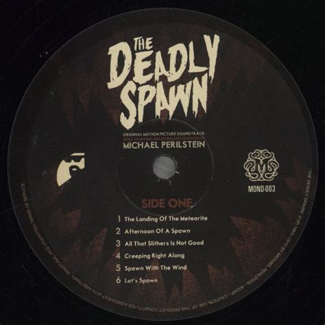 Michael Perilstein The Deadly Spawn 180g Us Vinyl Lp —