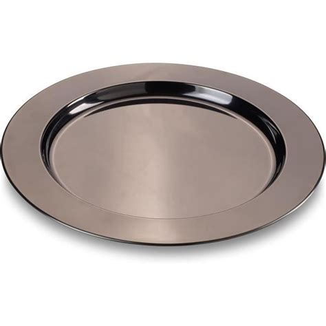 Assiette De Table Assiette De Service Set Shiny Sous Assiette En Acier