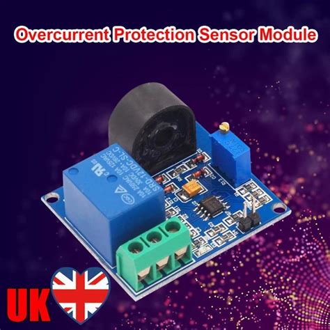 12v Current Detection Sensor Module 5a Relay Overcurrent Protection