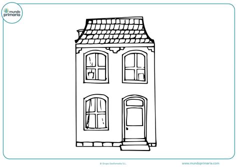 Dibujos De Casas Para Colorear Mundo Primaria